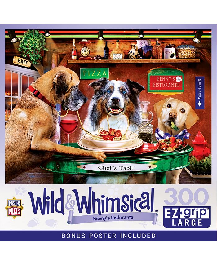 MasterPieces Puzzles Masterpieces Wild & Whimsical - Benny's Ristorante ...