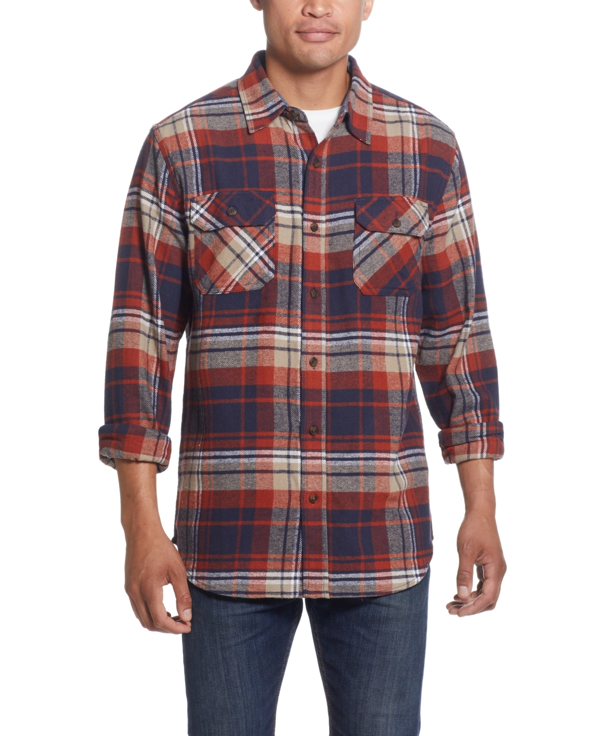 Weatherproof Vintage Men's Unlined Shirt Jacket | Smart Closet