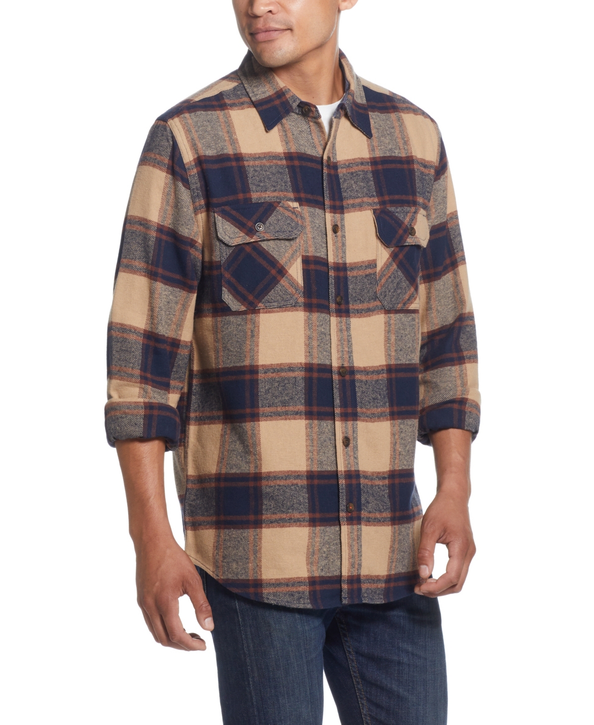 Weatherproof Vintage Men's Unlined Shirt Jacket | Smart Closet