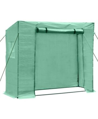 Outsunny 79" x 29" 66" Walk-In Garden Greenhouse, Portable Hot House ...