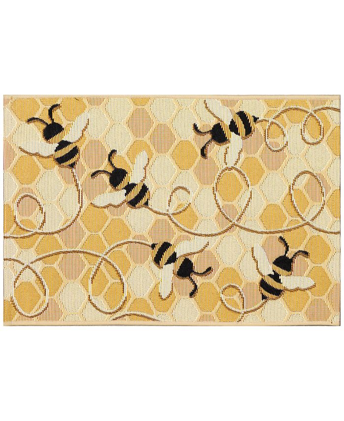 Liora Manne' Esencia Bee Free Area Rug - Macy's