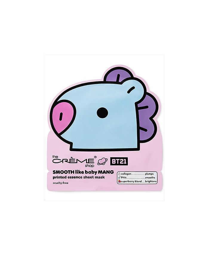The Crème Shop x BT21 BABY Smooth Like Baby Mang Printed Essence Sheet ...