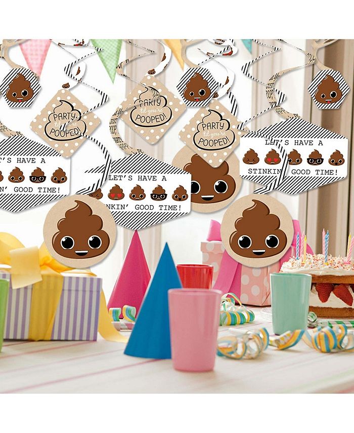 Big Dot of Happiness Party 'Til You're Pooped - Poop Emoji Party ...