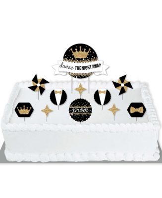 Prom - Prom Night Dance Party Cake Decorating Kit - Cake Topper Set ...