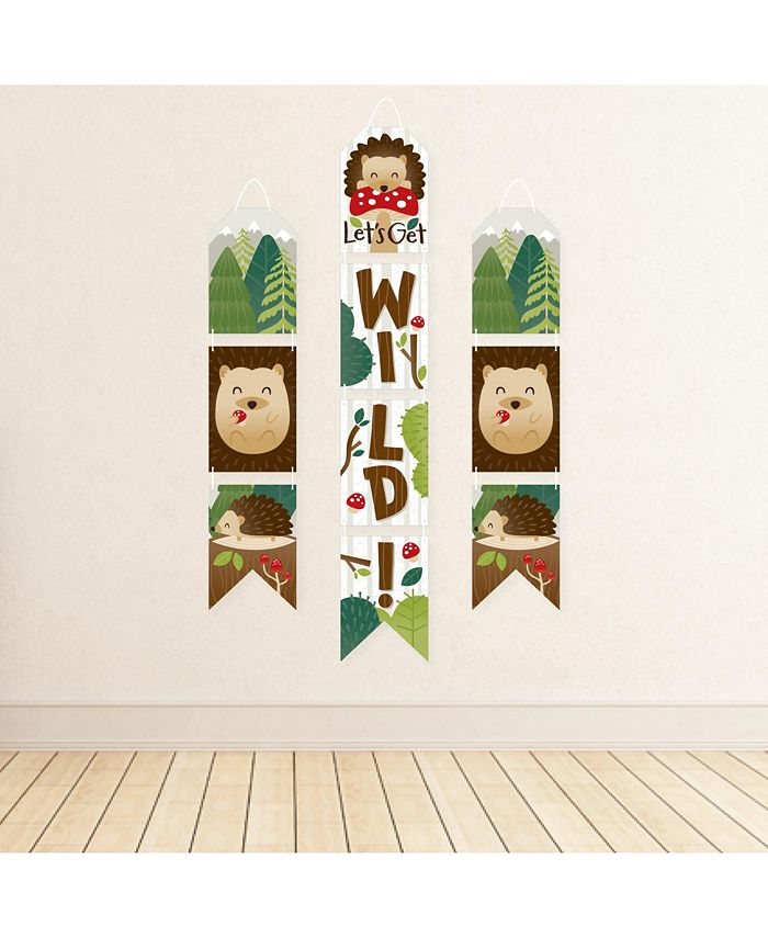 Big Dot of Happiness Forest Hedgehogs Birthday Party or Baby Shower ...