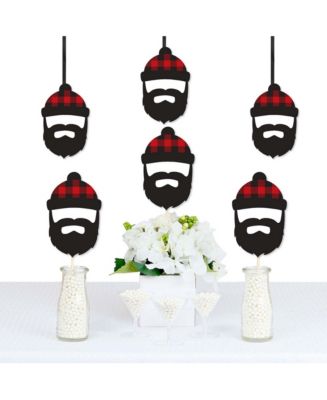 Lumberjack - Decorations DIY Buffalo Plaid Party Essentials - 20 Ct ...