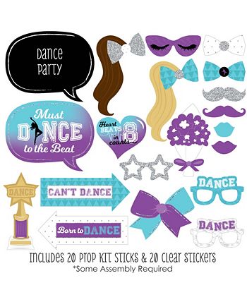 Big Dot of Happiness Must Dance to the Beat - Dance - Birthday Party ...