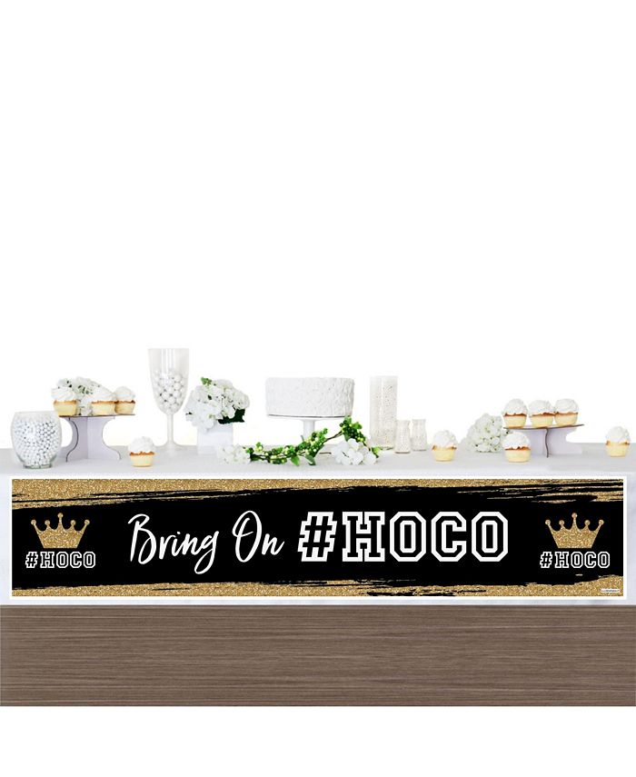 Big Dot of Happiness Hoco Dance - Homecoming Decorations Party Banner ...