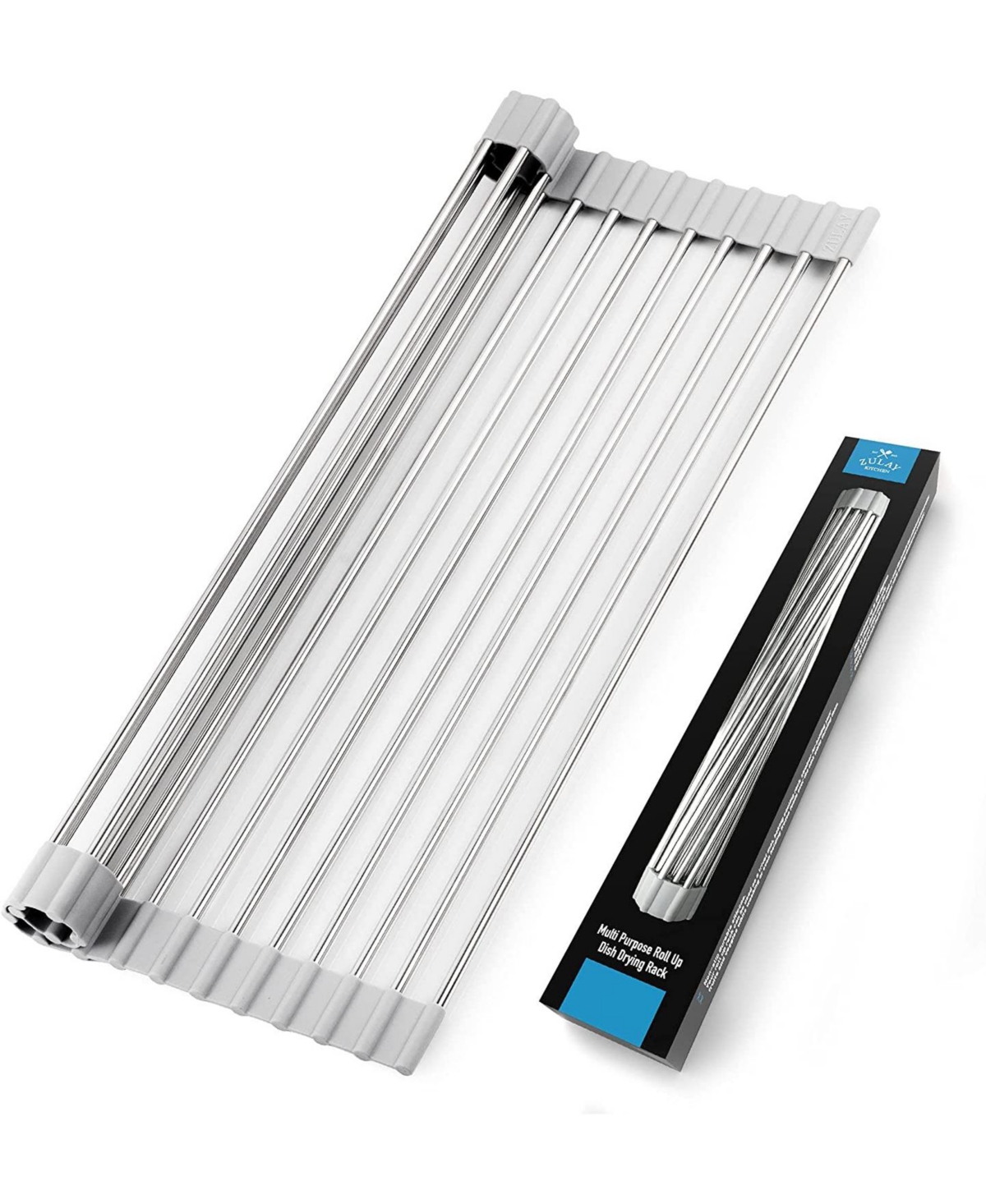 Click here for 17.5 Inches Multipurpose Roll Up Sink Drying Rack... prices