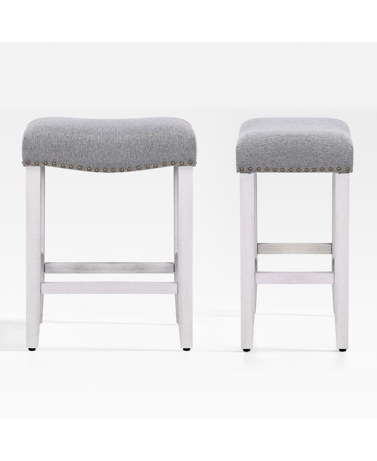 Click here for 24 Upholstered Saddle Seat Counter Stool (Set of 2... prices