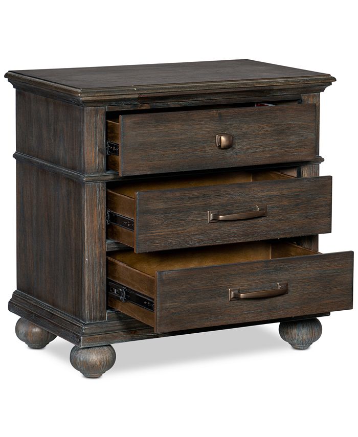 Homelegance Inglewood Nightstand with Power Outlets - Macy's