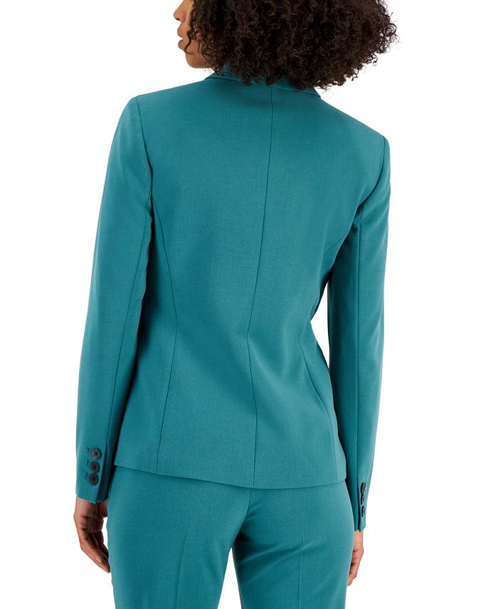 Tahari ASL Women's Single-Button Long-Sleeve Jacket - Macy's