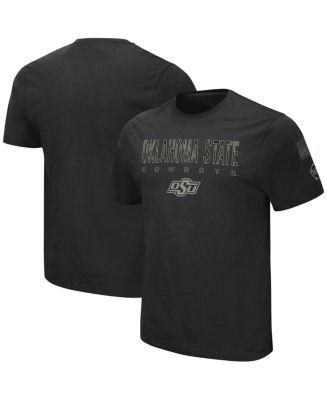 Men's Colosseum Black Oklahoma State Cowboys Big and Tall OHT Military-inspired Appreciation ...