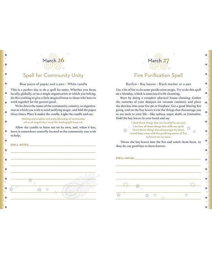 Barnes & Noble Daily Spell Journal: A Diary of Enchantments for Every ...
