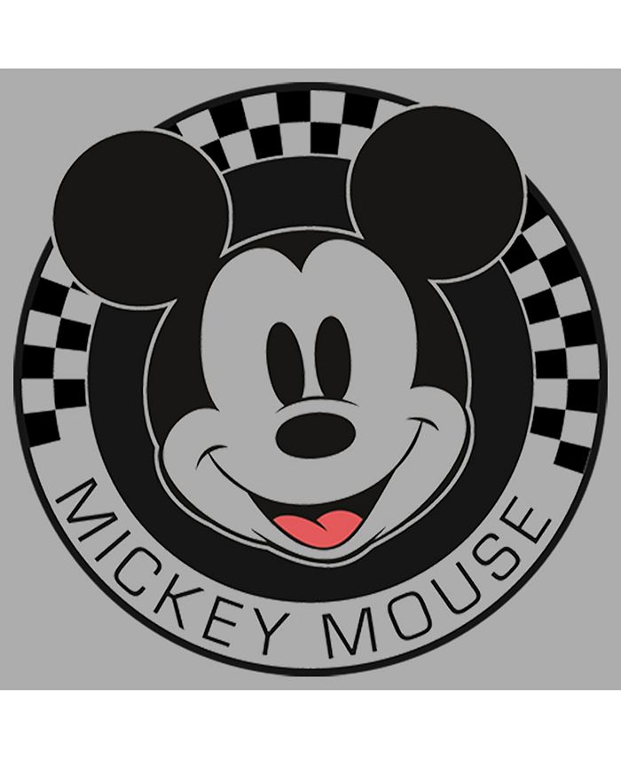 Disney Boy's Mickey Friends Checkered Mickey Mouse Portrait Child T ...