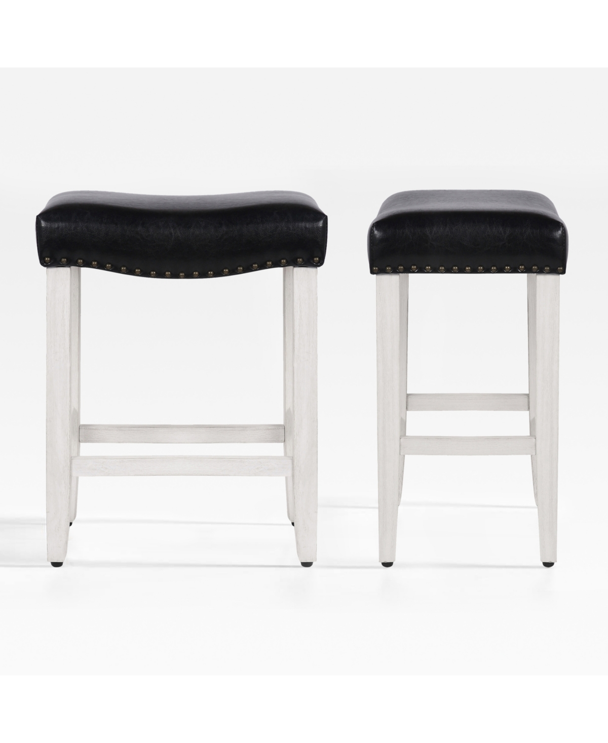 Click here for 24 Upholstered Saddle Seat Counter Stool (Set of 2... prices