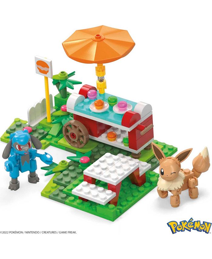 Mega Construx Pokemon 163 Pieces Adventure Builder Picnic Building Set ...