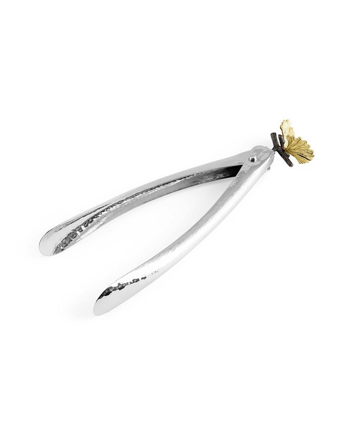 Michael Aram Butterfly Ginkgo Lock Spring Tongs, Large - Macy's