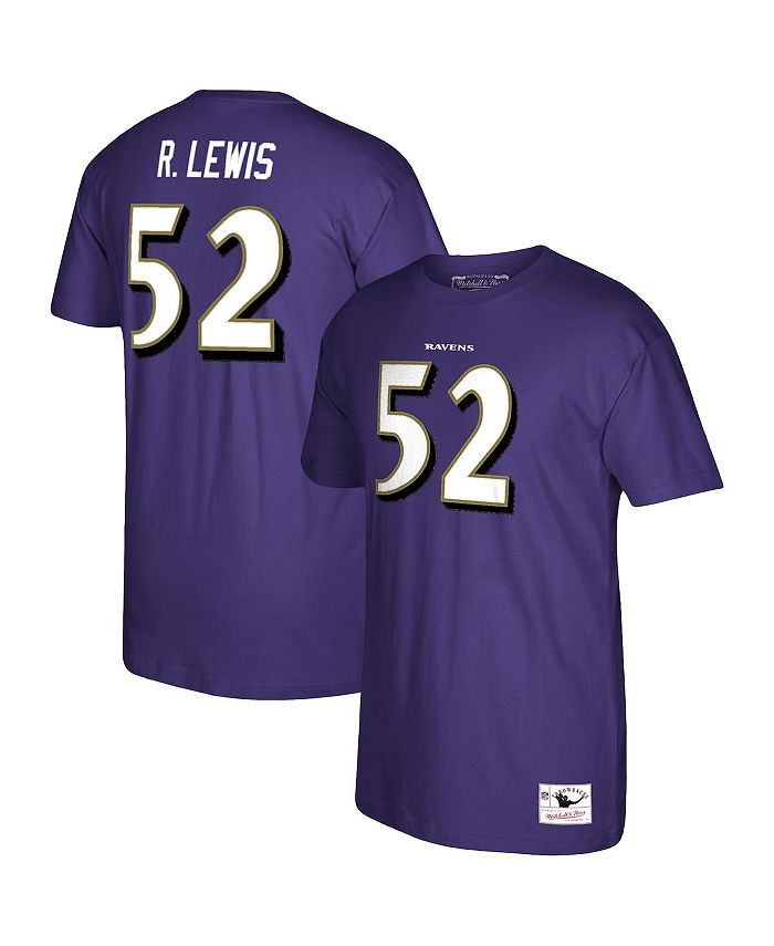 Mitchell & Ness Men's Ray Lewis Purple Baltimore Ravens Retired Player ...