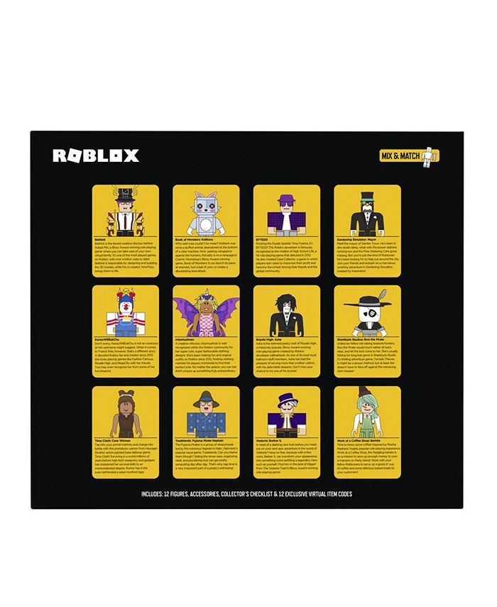 Roblox 12 Figure Pack Roblox Celebrity Collection Set - Macy's