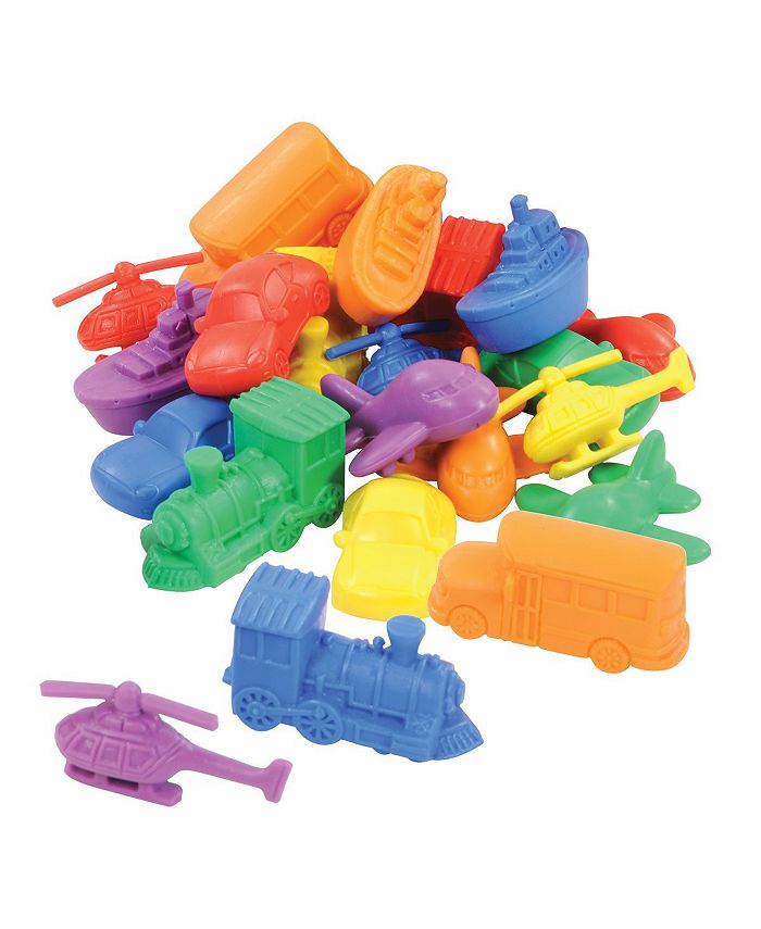 Kaplan Early Learning Transportation Counters - 2 Sets with Containers ...