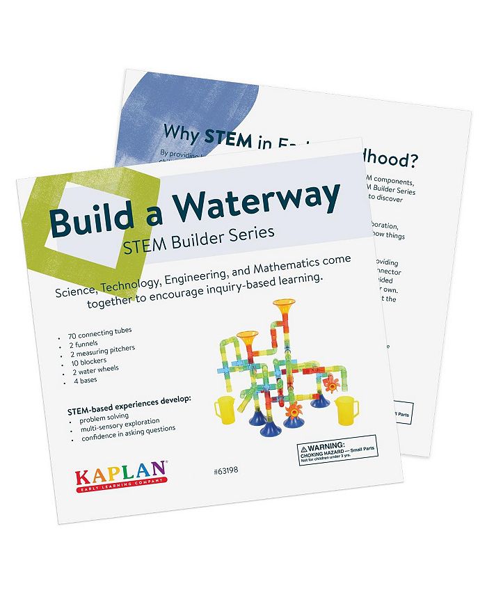 Kaplan Early Learning STEM Builder Series Build a Waterway - Macy's