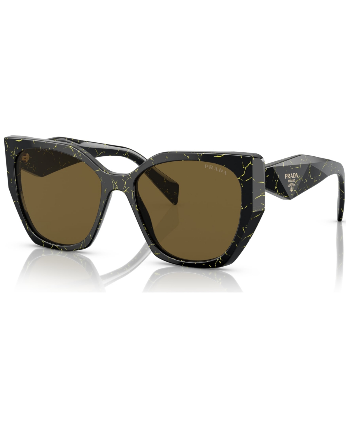 Click here for Prada Symbole Round Womens Sunglasses  Pr 19ZS - B... prices