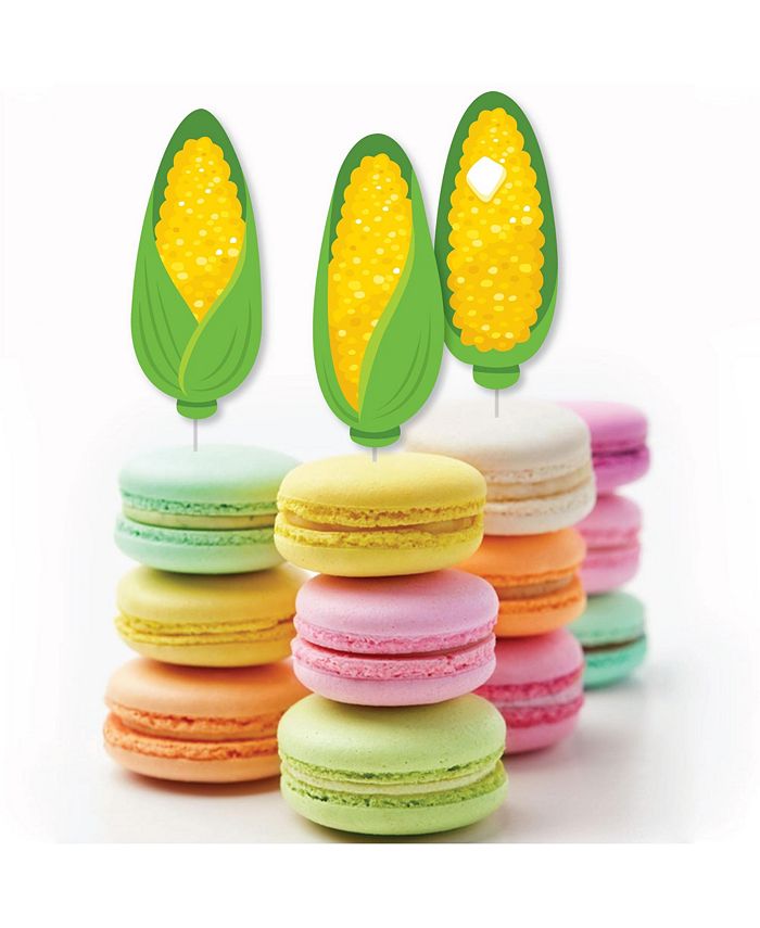 Big Dot of Happiness It's Corn - DIY Shaped Fall Harvest Party Cut-Outs ...