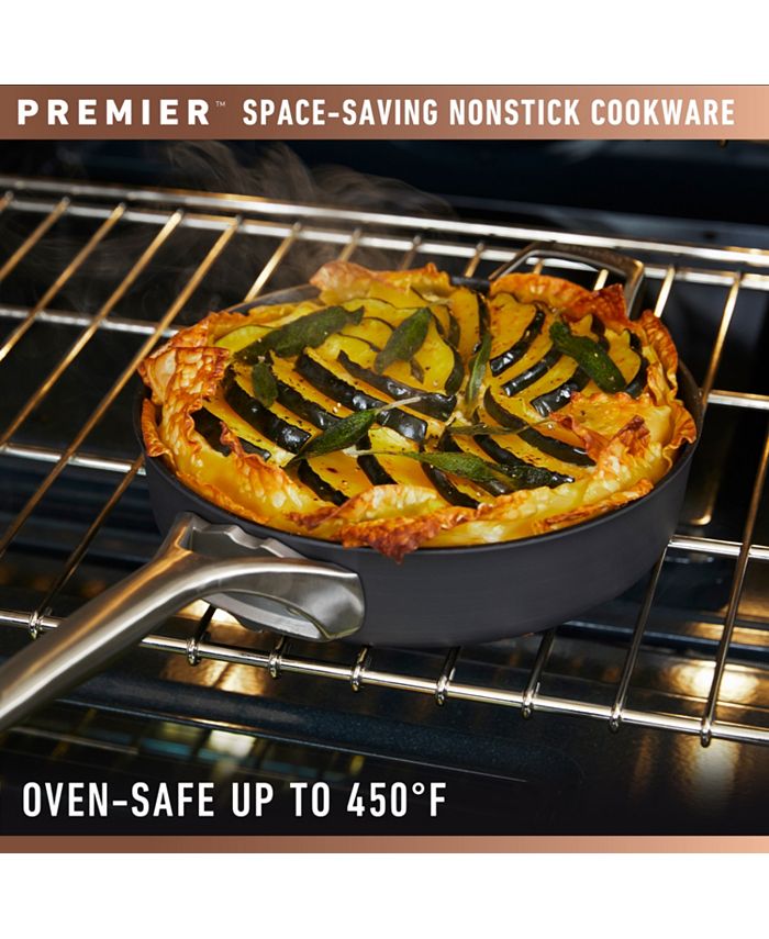 Calphalon Premier 10-pc. Space-Saving Hard-Anodized Nonstick Cookware ...