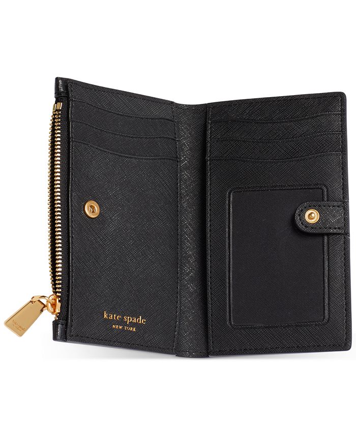 kate spade new york Gala Stone Embellished Saffiano Leather Small Slim ...