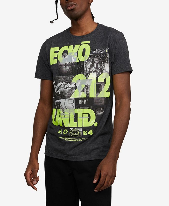 Ecko Unltd Men's Gridlock Graphic T-shirt - Macy's