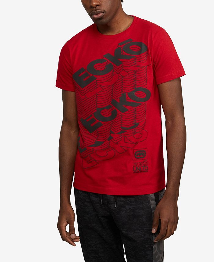 Ecko Unltd Men's Big and Tall Sitting On Stacks Graphic T-shirt - Macy's