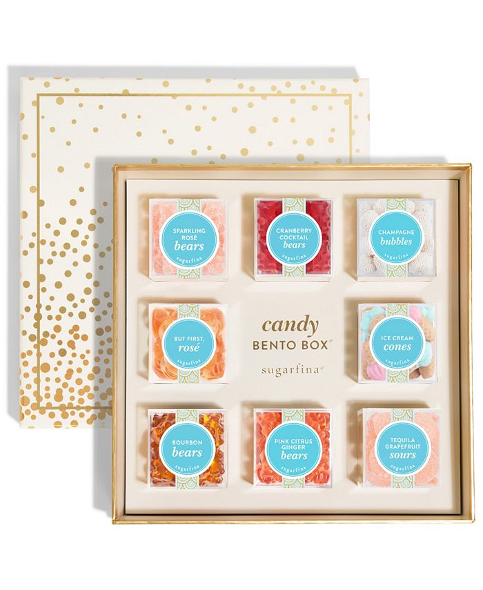 Sugarfina Sweet & Sparkling Candy Bento Box, 8 Piece - Macy's