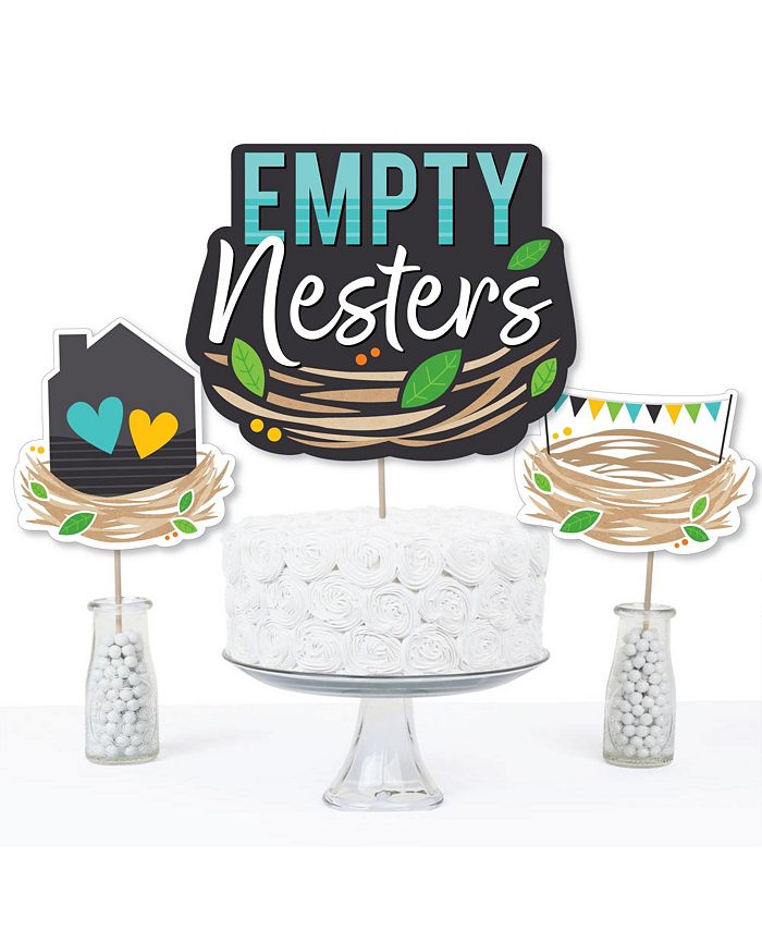Big Dot of Happiness Empty Nesters - Empty Nest Party Centerpiece ...