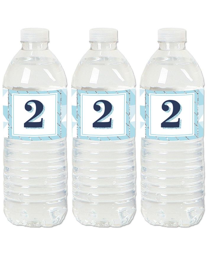 Big Dot of Happiness 2nd Birthday Boy - Two Much Fun - Second Water ...