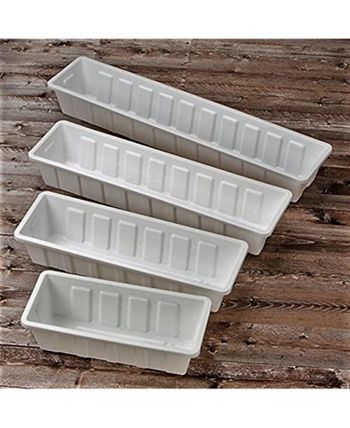 Novelty Polypro Plastic Flower Box Liner, 36 Inches White - Macy's