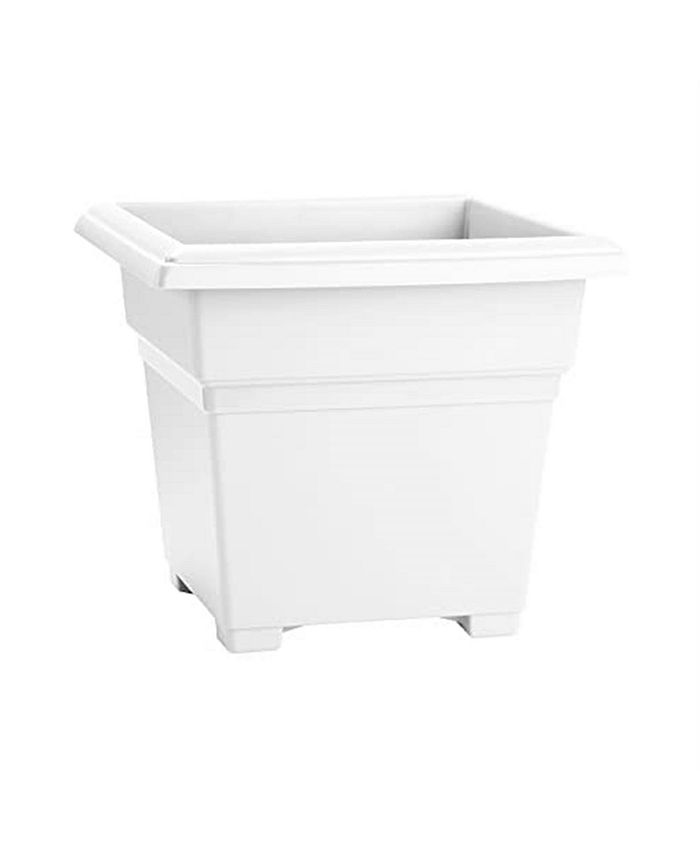 Novelty 26182 Countryside Square White Tub Planter 18 Inch - Macy's