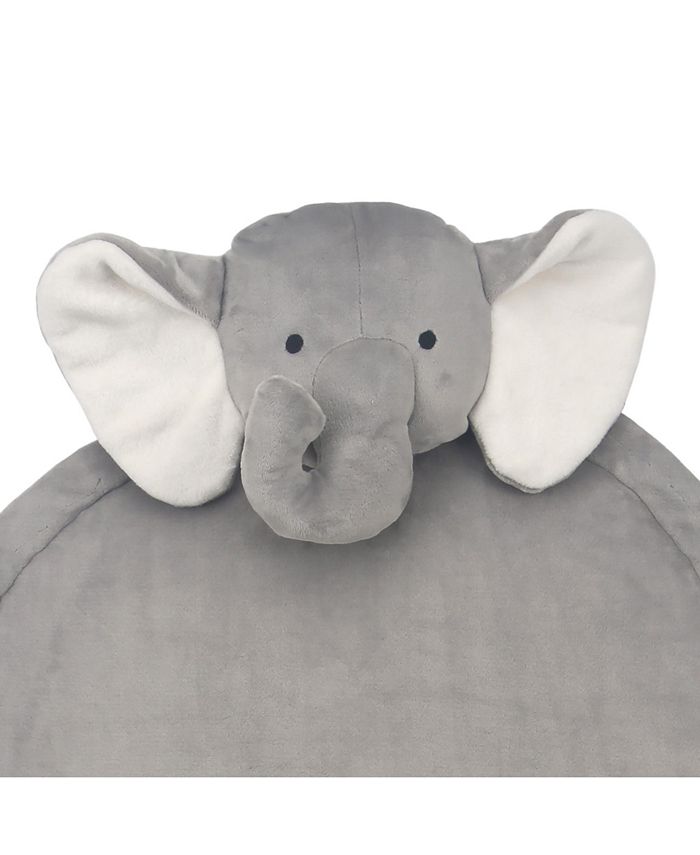 Lambs & Ivy Elephant Baby Play Mat with 3-Dimensional Head - Gray - Macy's