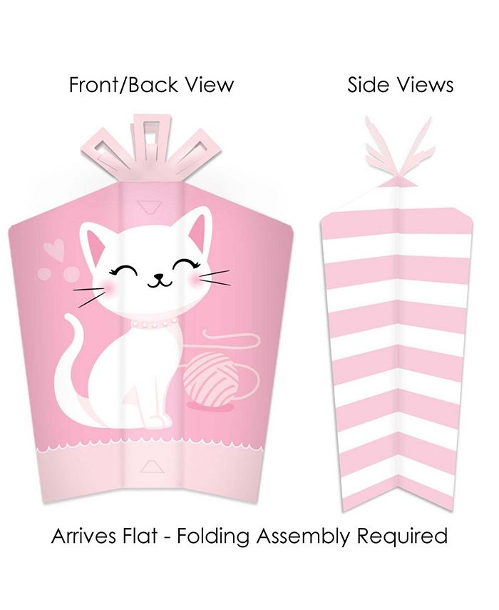 Big Dot of Happiness Purr-fect Kitty Cat - Table Decor - Kitten Party ...