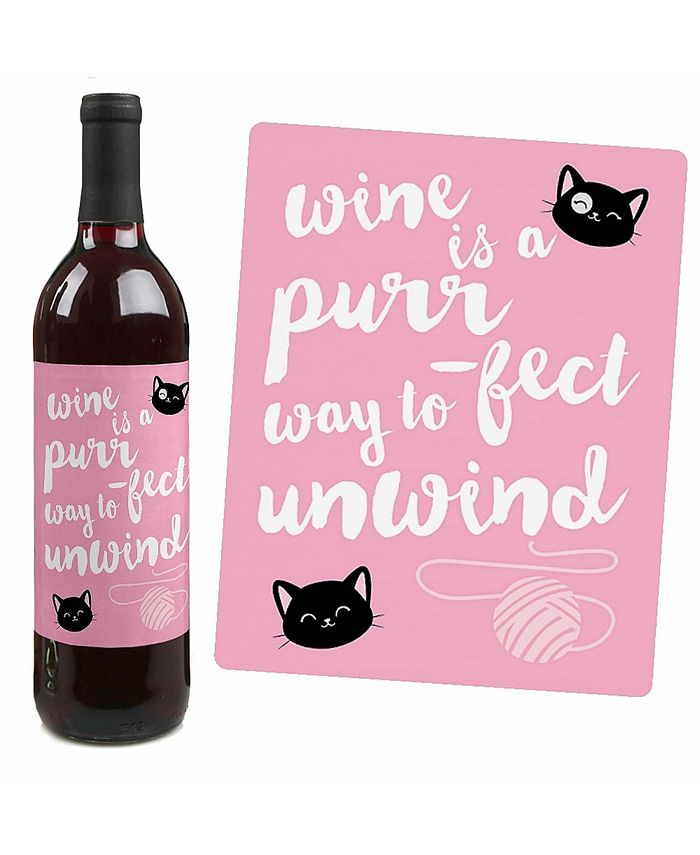 Big Dot of Happiness Purr-fect Kitty Cat - Kitten Meow Party Decor ...