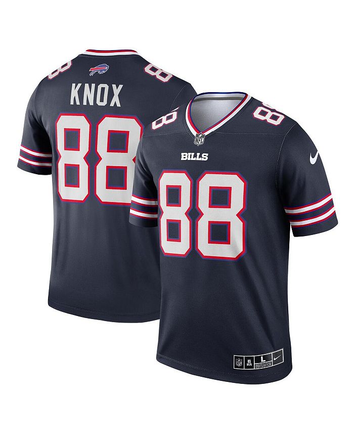 Nike Men's Dawson Knox Navy Buffalo Bills Inverted Legend Jersey - Macy's