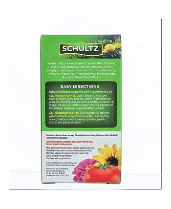 Schultz Plant Food Plus All Purpose Food Liquid Concentrate, 4 fl oz ...