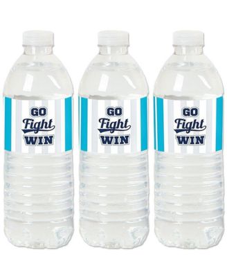 Big Dot of Happiness Go, Fight, Win - Sports - Party Water Bottle ...