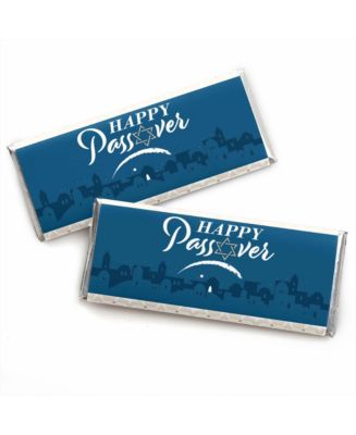 Happy Passover - Candy Bar Wrapper Pesach Party Favors - Set of 24 - Macy's