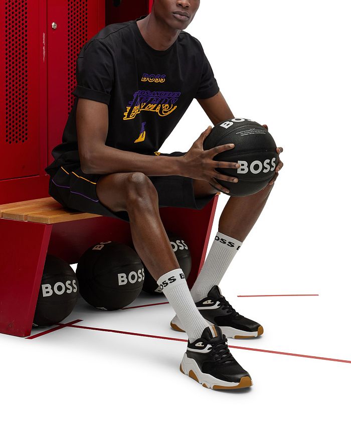 Hugo Boss BOSS x NBA Men's Los Angeles Lakers Shorts - Macy's