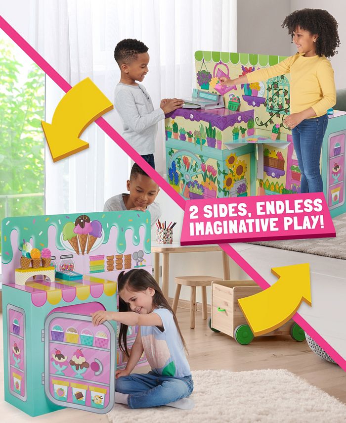 Pop2Play 2-in-1 Flower Market and Ice Cream Shop by WowWee - Macy's
