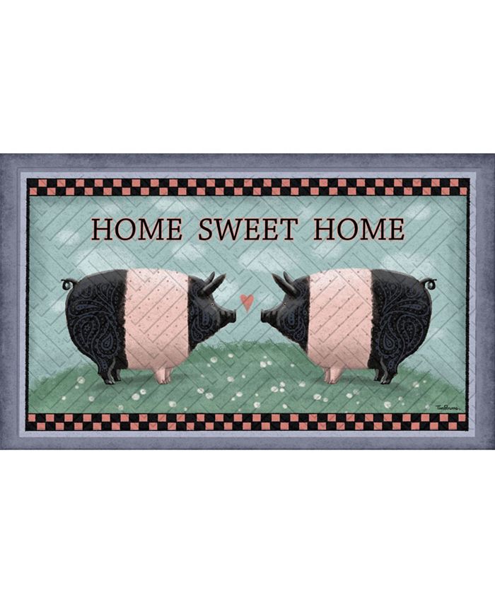 Evergreen Farm Life Embossed Floor Mat- 30x18 in Fade and Weather ...