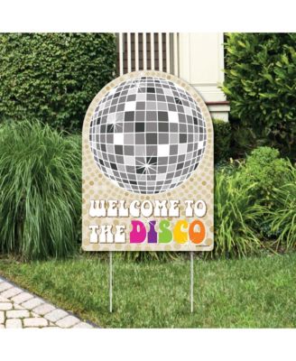 70's Disco - Party Decorations - 1970's Disco Fever Party Welcome Yard ...