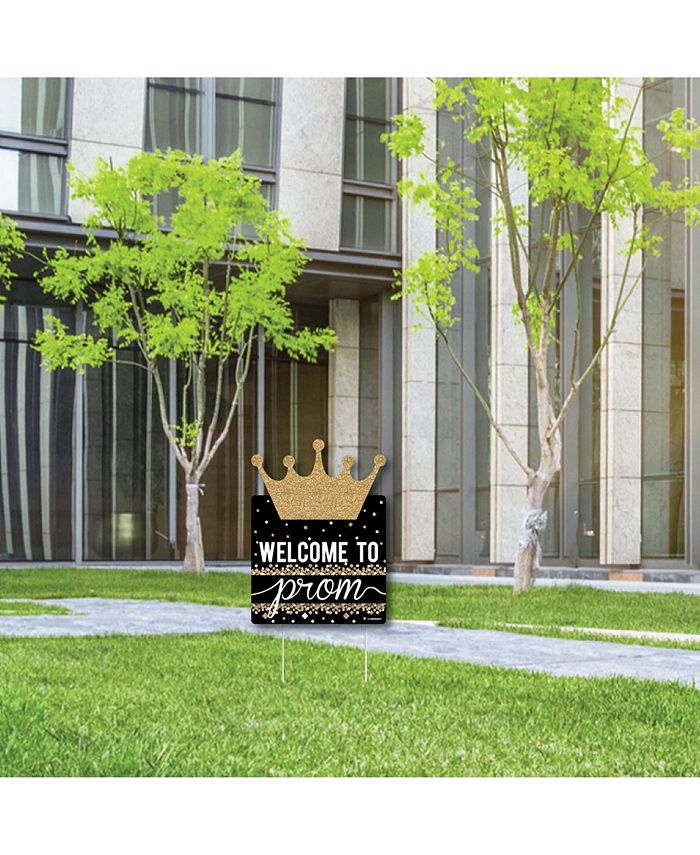 Big Dot of Happiness Prom - Party Decorations - Prom Night Welcome Yard ...