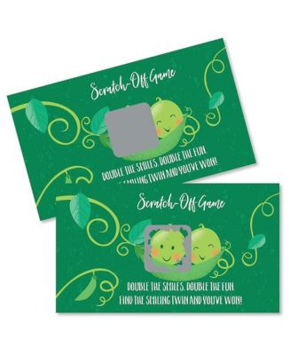 Big Dot of Happiness Double the Fun - Twins Two Peas in a Pod - Party ...